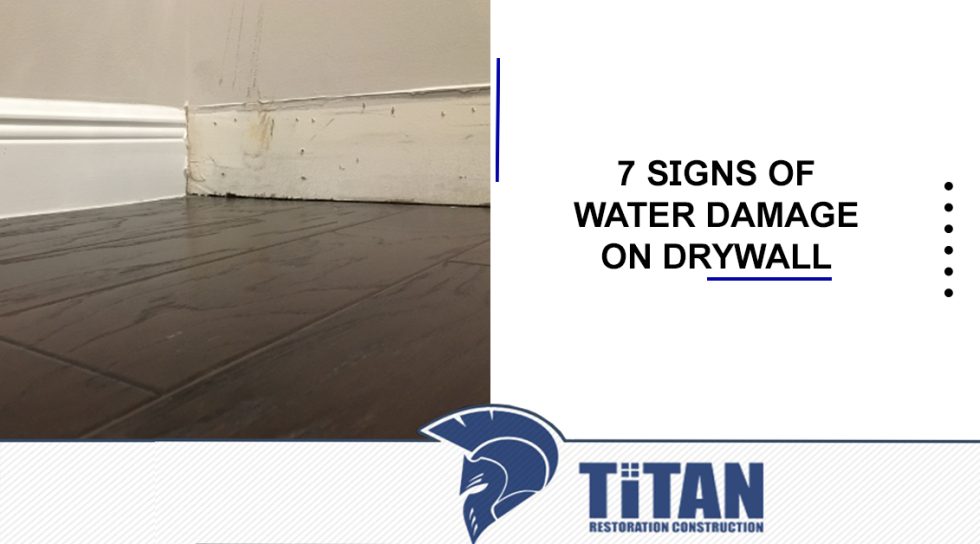 Signs of Water Damage On Drywall & What To Do If You Suspect It